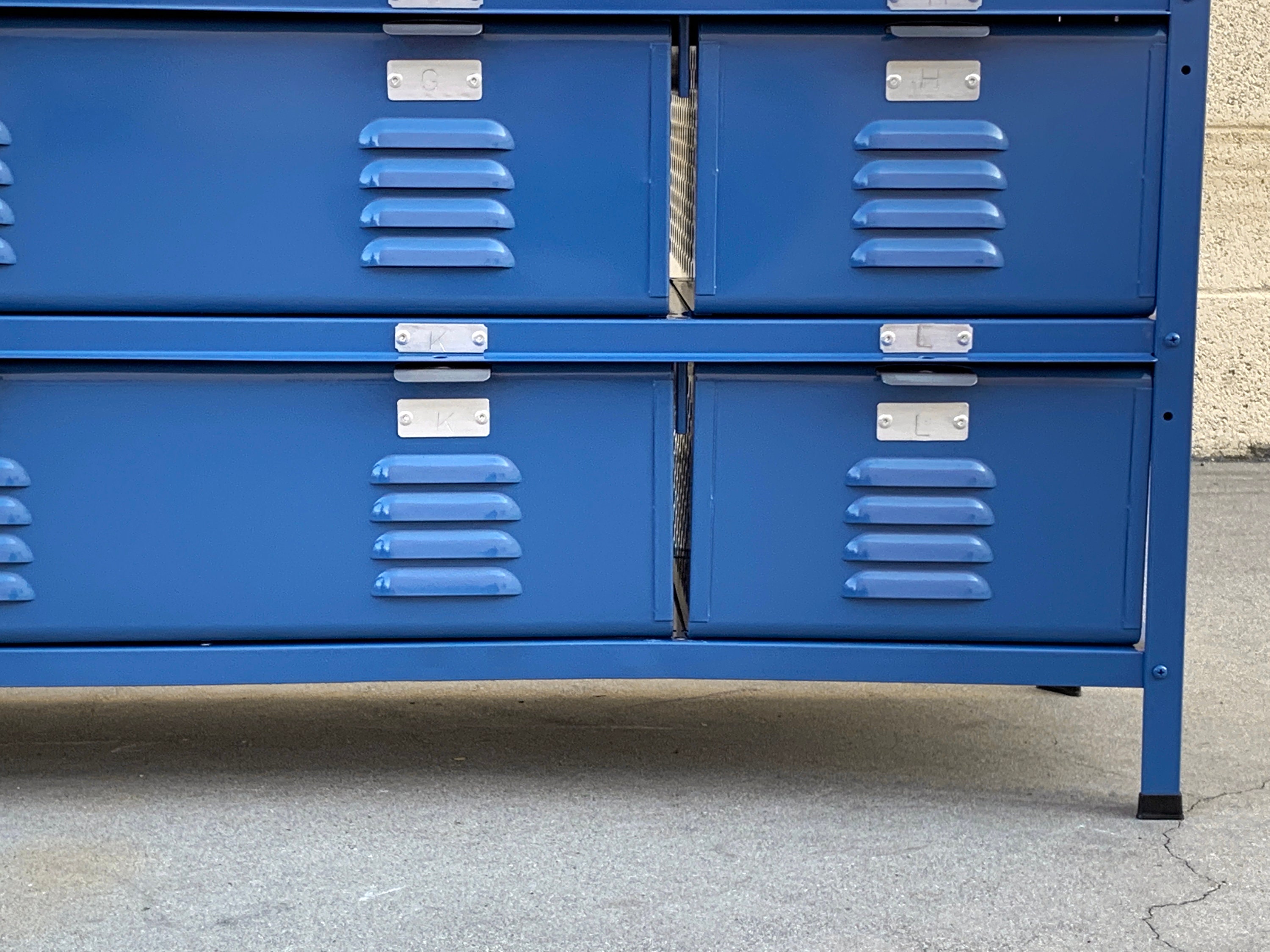 Custom 4 X 3 Locker Basket Unit With Reclaimed Wood Top Free | Etsy