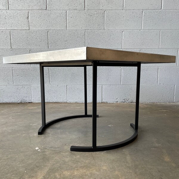 Half Moon Table Base - Etsy