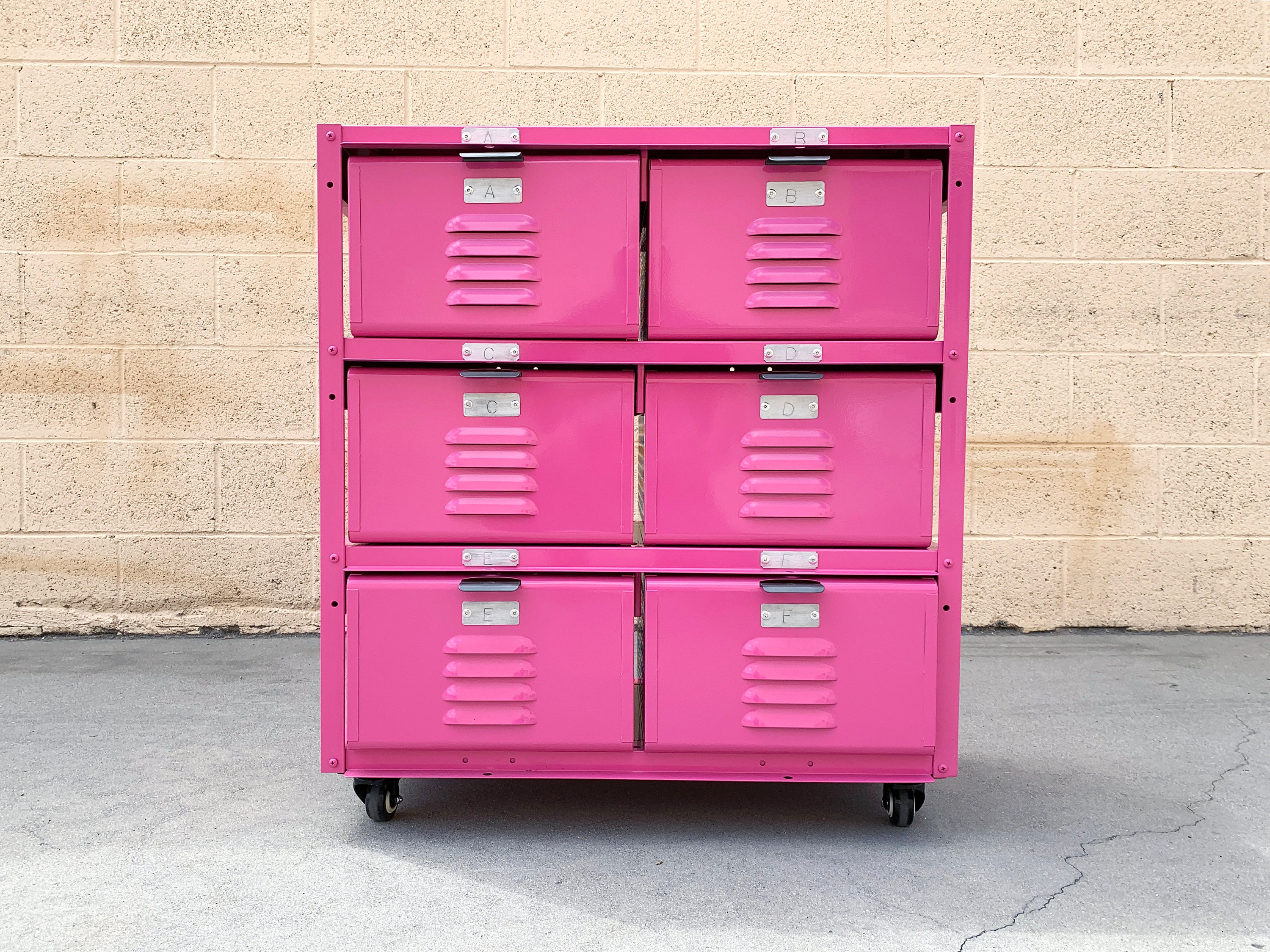 Custom 2 X 3 Locker Basket Unit on Casters Free U.S. Shipping - Etsy