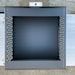 Custom 5 X 2 Locker Basket Unit in Matte Black and Natural Steel, Free ...