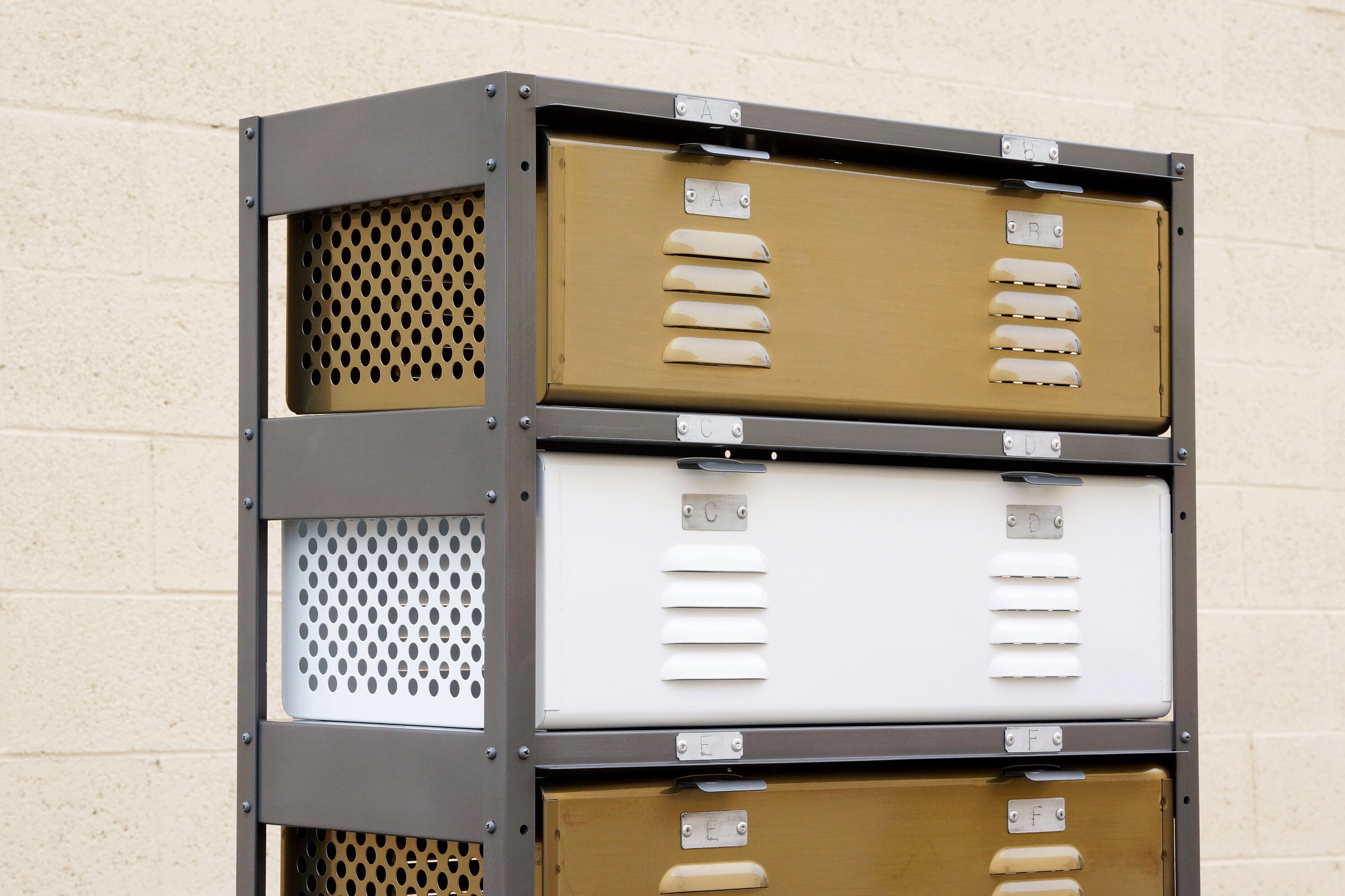 Custom Made 2 X 6 Locker Basket Unit With Specialty - Etsy