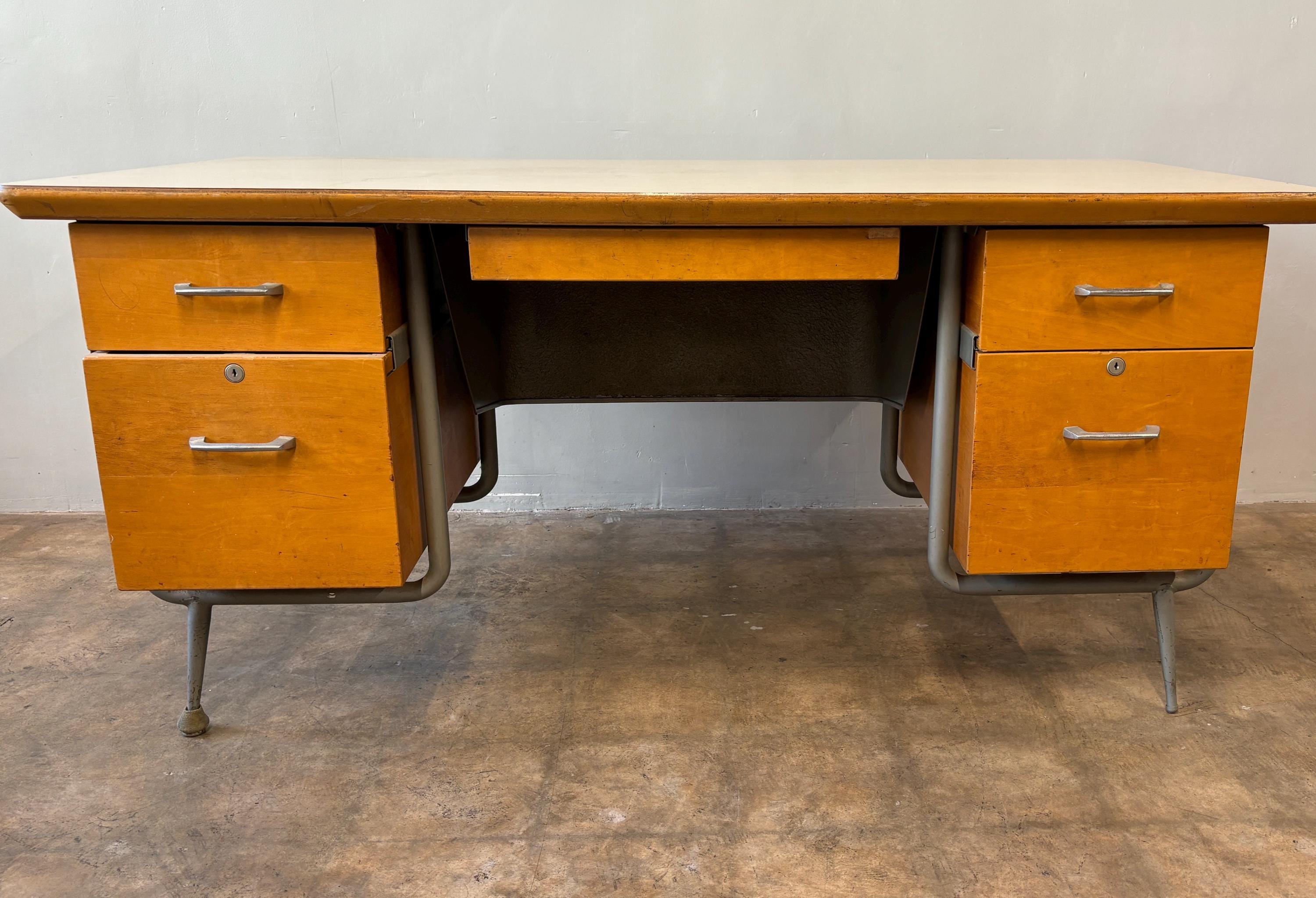 Etsy mid century desk store