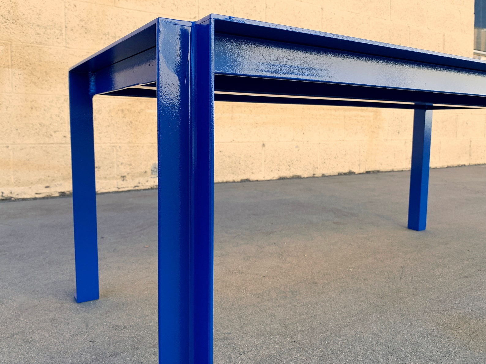 Rehab Original Steel Angle Leg Coffee Table Made to Order, Custom ...