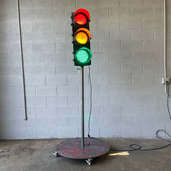 Traffic Light Floor Lamp - Etsy
