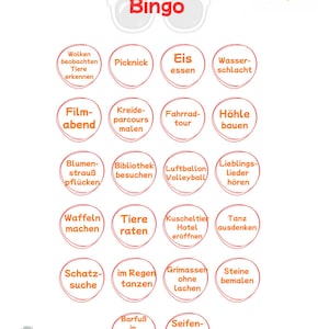 Summer Holiday Bingo - Etsy