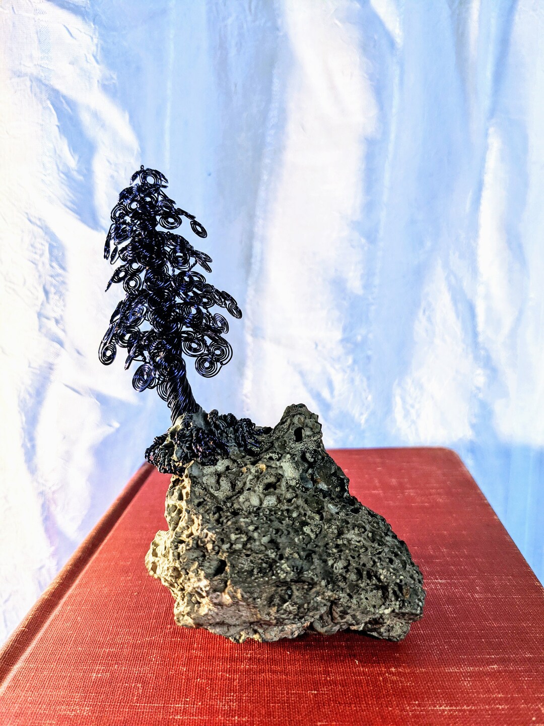 Midnight Pine Wire Tree Sculpture - Etsy
