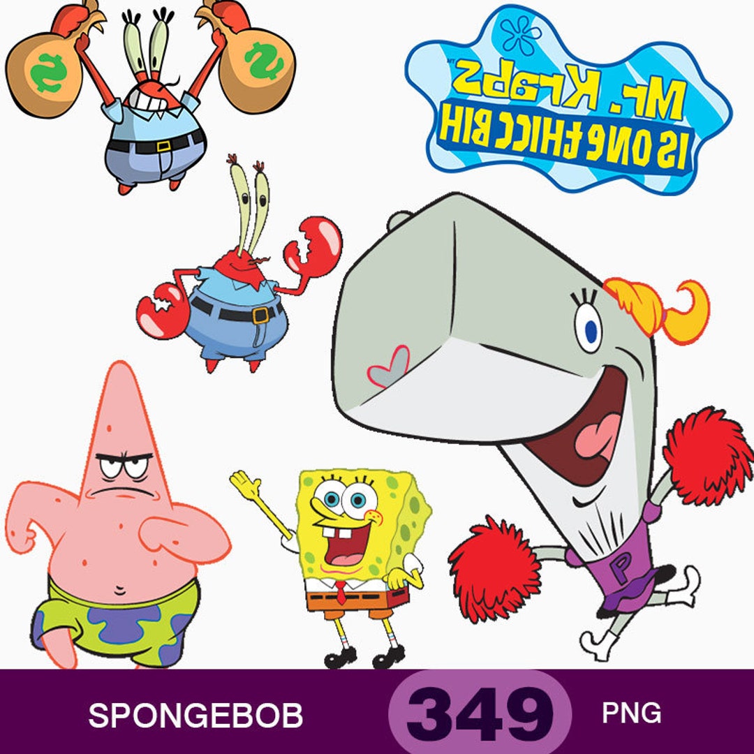 349 Spongebob Squarepants Squidward Cartoon Illustrations, Vectors Pack ...