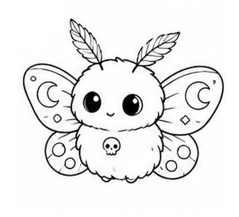 Cute & Cursed Coloring - Etsy
