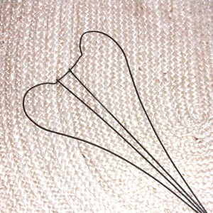 Antique Wire HEART Rug Beater Wood Handle - Etsy