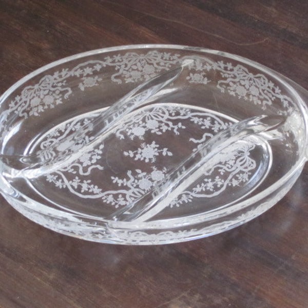 Divided Relish Dish - Etsy