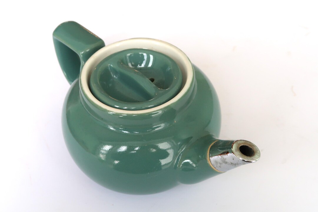 Vintage Turquoise Blue HALL Tea Pot Mini 1 Cup Size - Etsy