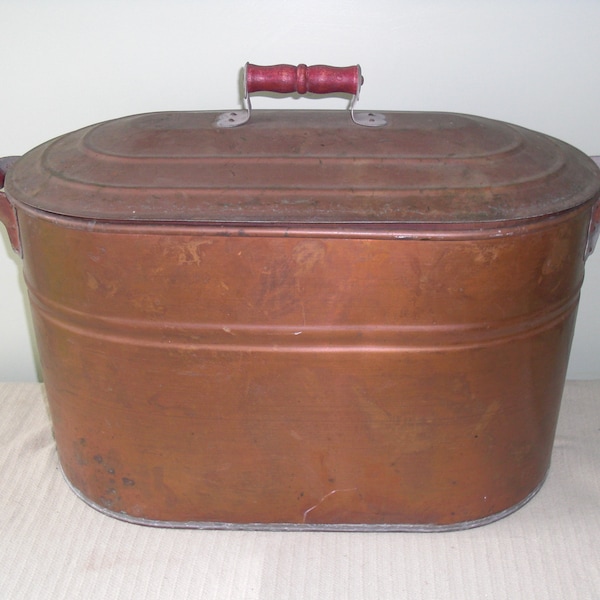 Antique Copper Boiler - Etsy