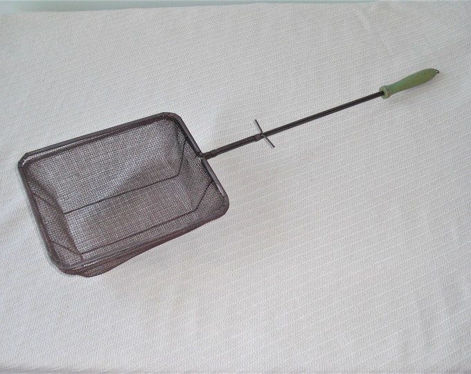 Vintage Green Handle Popcorn Maker Camping Fryer Basket - Etsy