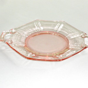 Pink Glass Tray - Etsy