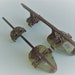 Pair Antique Metal Clamp on Ice Skates for Decor - Etsy