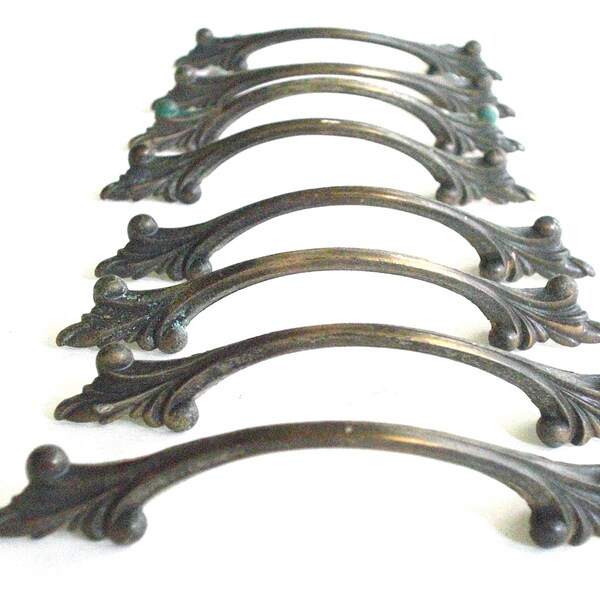 Leaf Drawer Pulls - Etsy