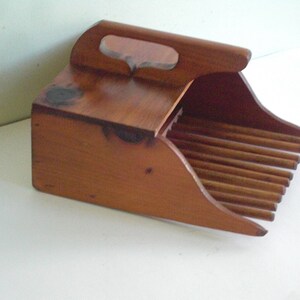 Vintage Decorative Wood Cranberry Scoop Wall Hanging - Etsy