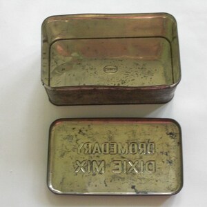 Vintage Dromedary Dixie Mix Metal Tin Container - Etsy