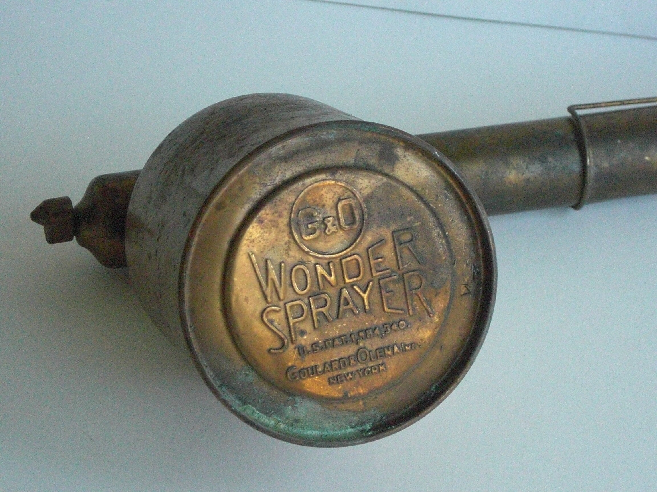 Antique Copper and Brass Wonder Sprayer Garden Bug Sprayer | Etsy