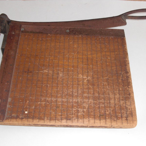 Vintage Paper Cutter - Etsy