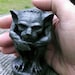 Gothic Imp Gargoyle, Small Irving in Blackened Iron, Cast Shadows ...