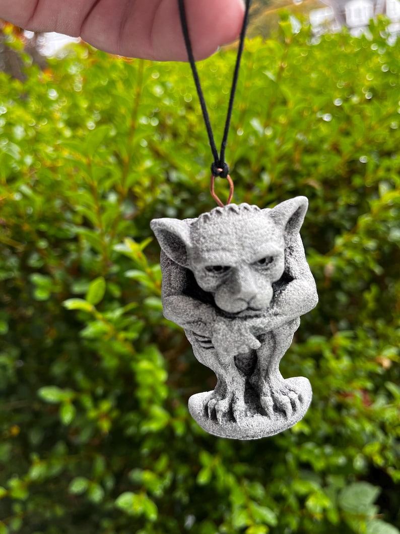A Little Gargoyle Hanging Ornament for Your Holiday Celebrations - Etsy
