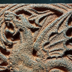 The Rusty Dragon - Experimental - Unique - Victorian Gothic Stone ...
