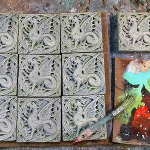 The Rusty Dragon - Experimental - Unique - Victorian Gothic Stone ...