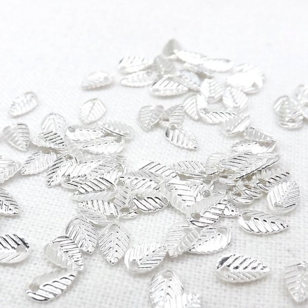 Tiny Silver Charms - Etsy