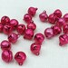 Jingle Bells Dark Pink Bells 10mm Bell Charm Jewelry Supply Pink Craft ...