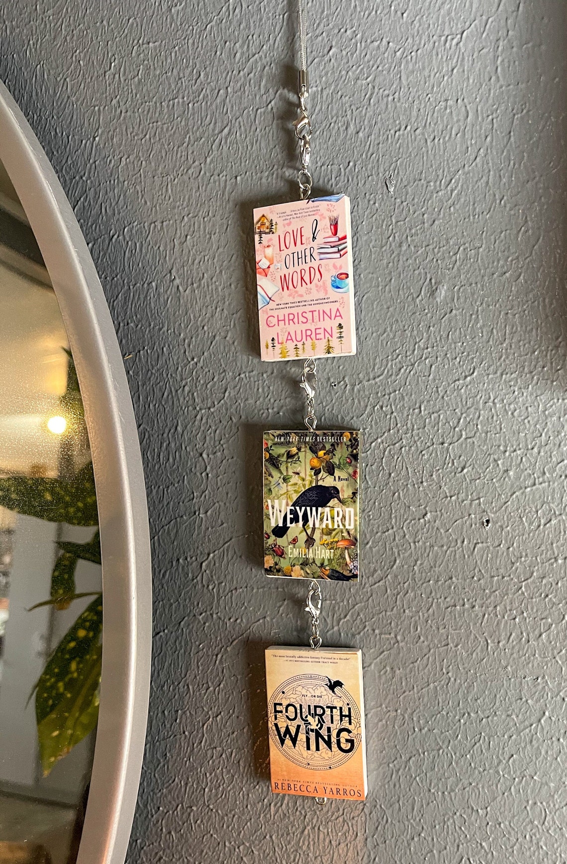 CUSTOM Mini Book Charm Dangle you Pick the Books TBR, Read Book Mini ...