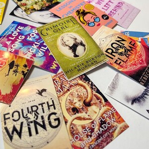 Custom Book Cover Stickers for Journaling, Choose Your Book Cover, Mini ...