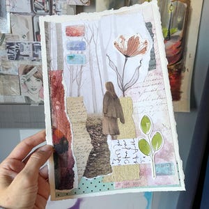 Original Collage Art - Handmade Collage - Mixed Media Collage - Etsy