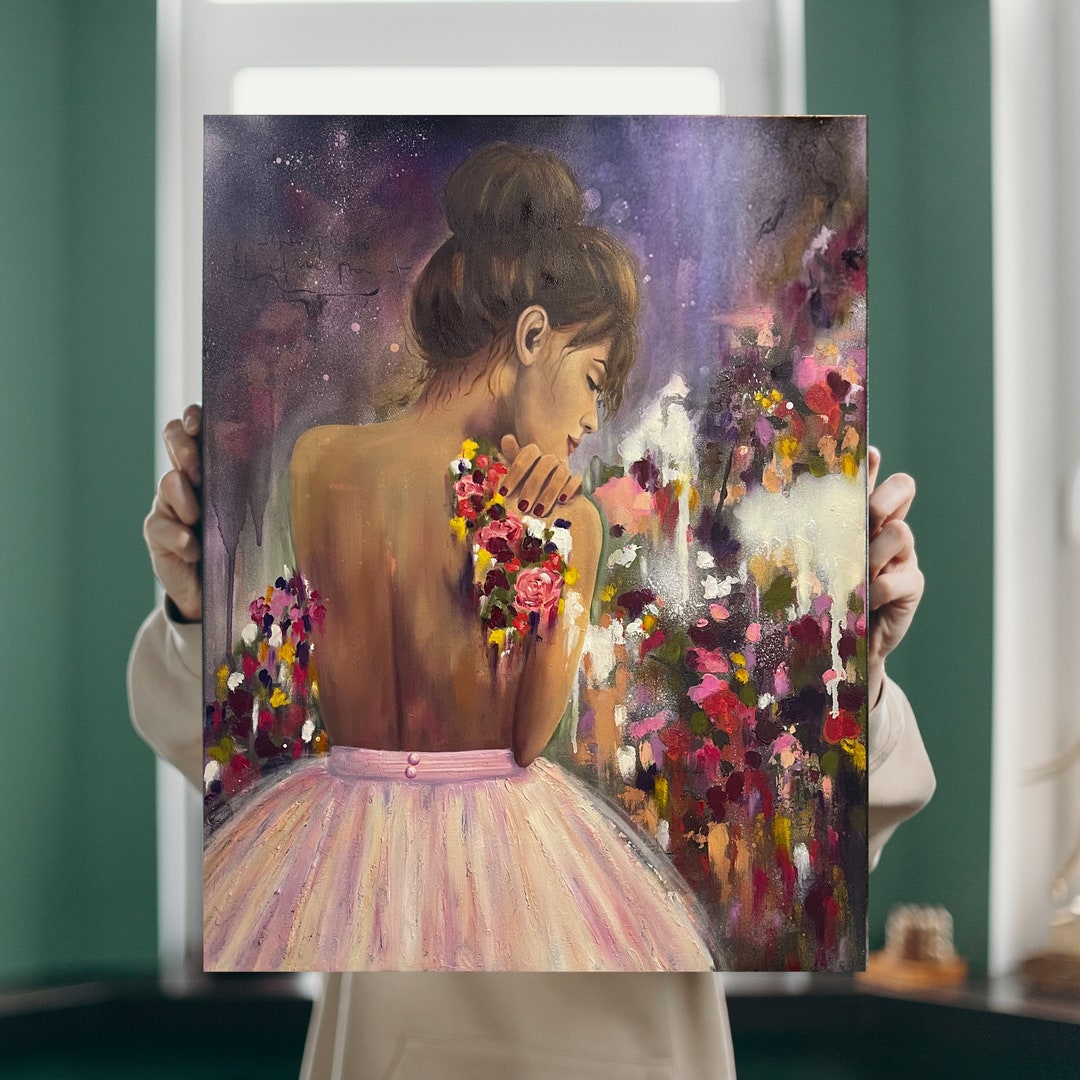 Original Art "perseverance" Acrylic and Oil Painting 24"x30" - Etsy