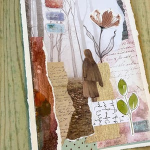 Original Collage Art - Handmade Collage - Mixed Media Collage - Etsy