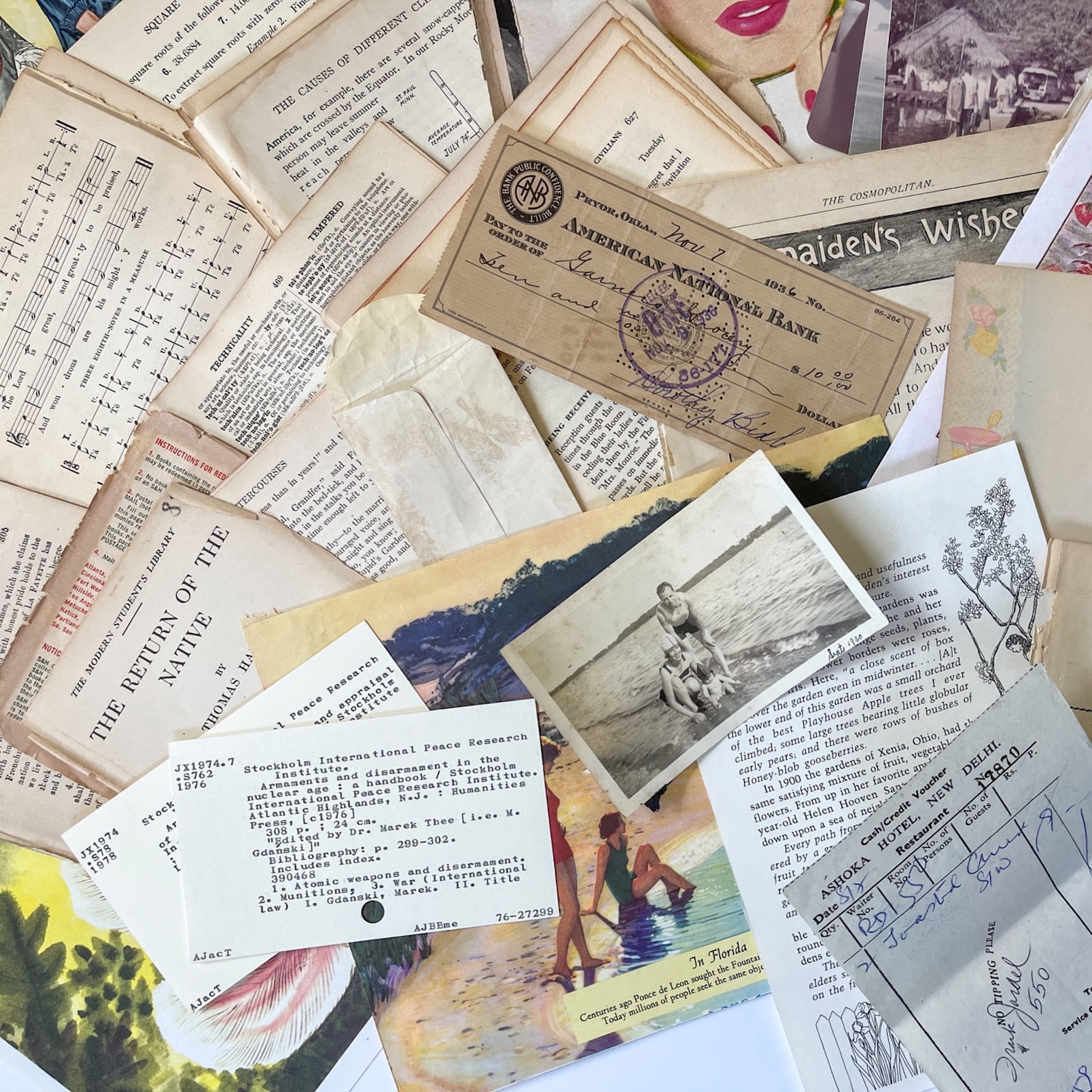 The Ultimate Vintage Ephemera Variety Pack 100 Original - Etsy