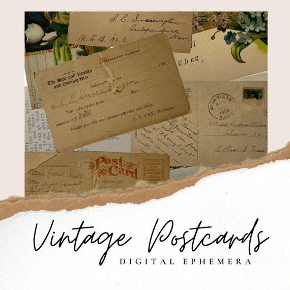 Vintage Postcard Front