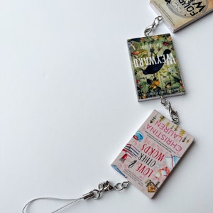 CUSTOM Mini Book Charm Dangle (you Pick the Books!) 5 Pieces - Etsy