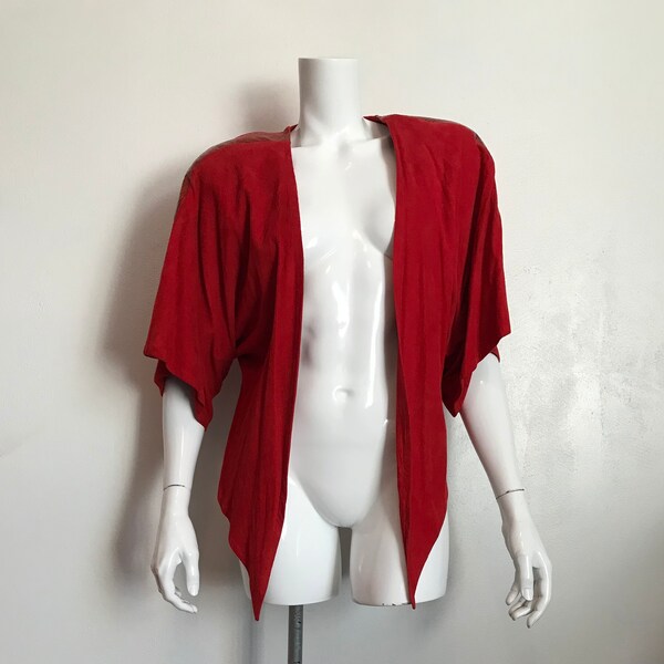 Red Snakeskin Jacket - Etsy