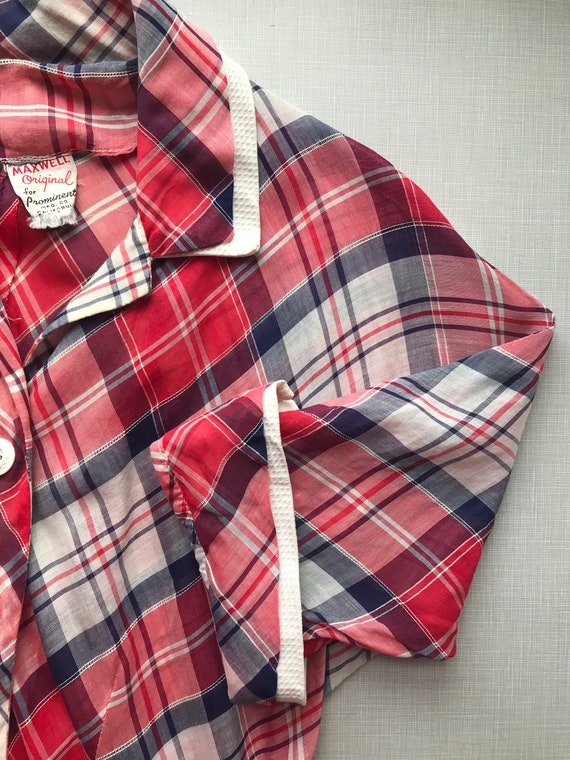 1940's Maxwell Original for Prominent red, white and … - Gem