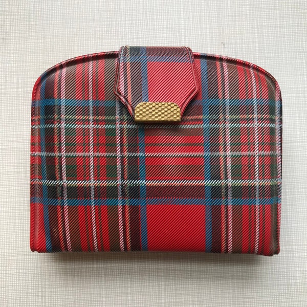 Plaid Wallet - Etsy