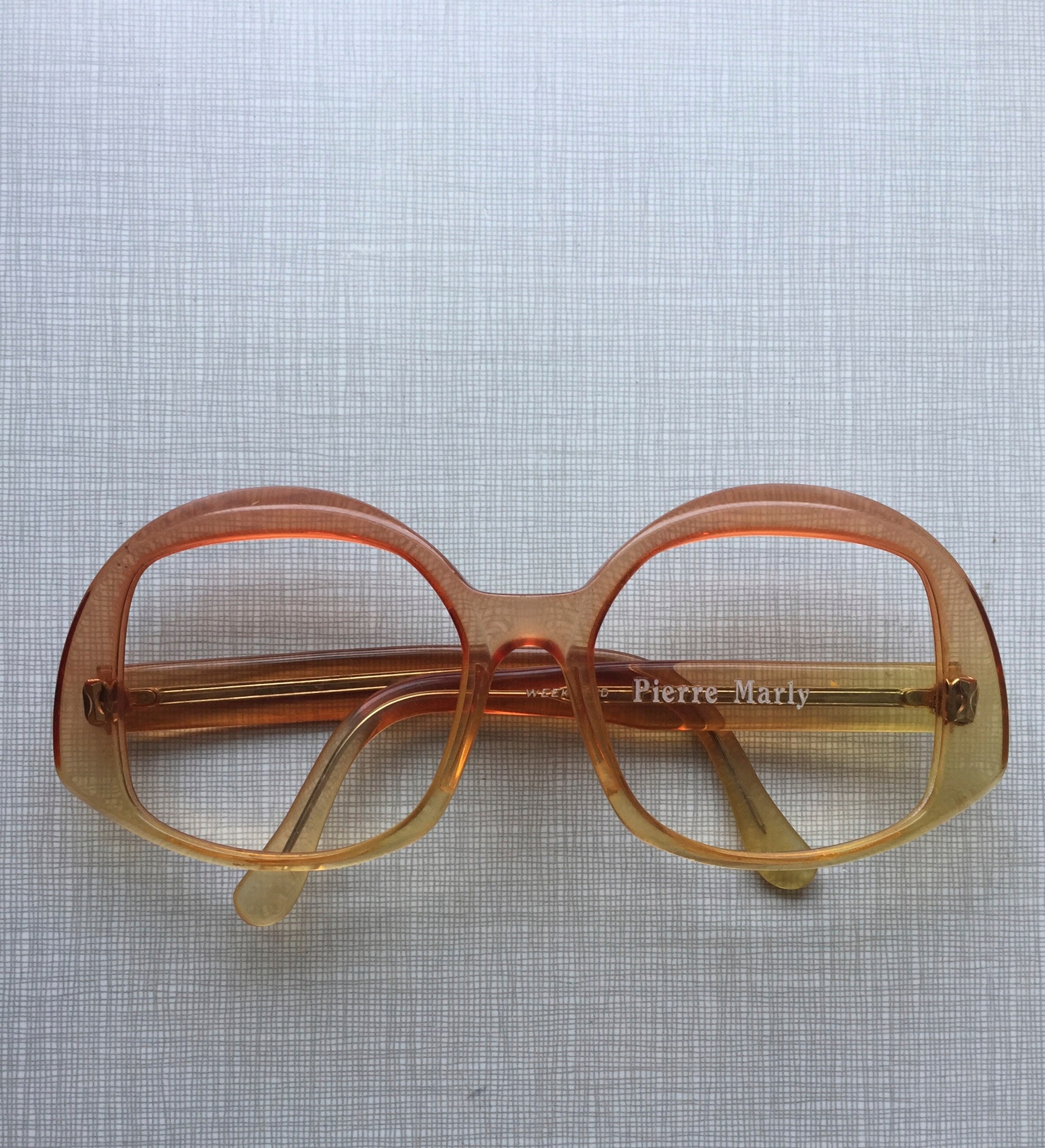 1970's Pierre Marly 'weekend' Plastic Frame Eye Glasses - Etsy