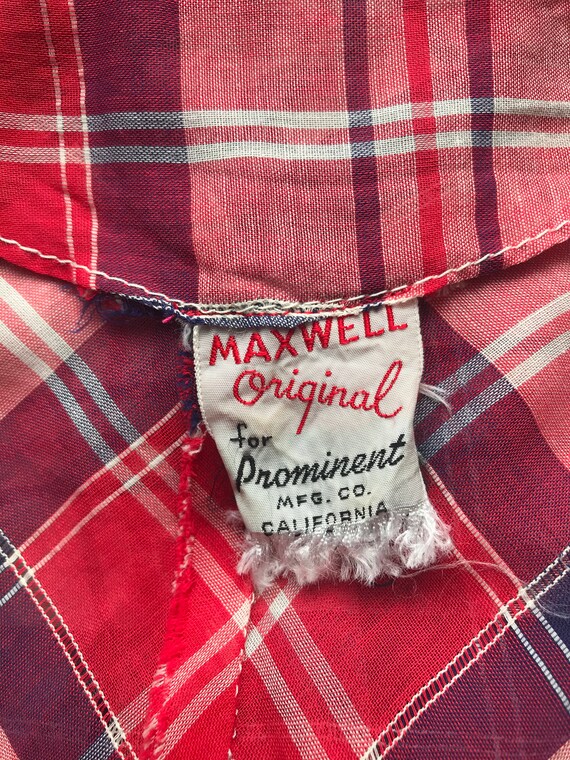 1940's Maxwell Original for Prominent red, white and … - Gem