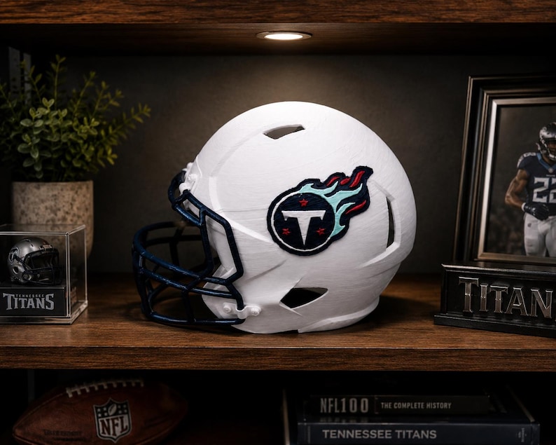 3D Printed Nfl Mini Helmets Football Collectible | Sports Memorabilia ...
