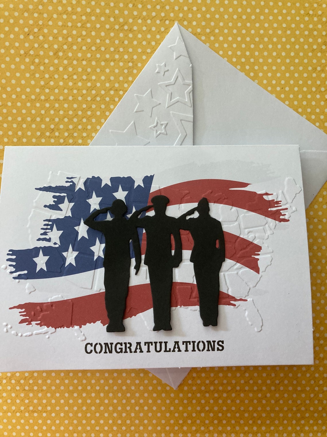 Congratulation Military Note Card Graduation Card Retirement - Etsy