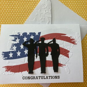 Congratulation Military Note Card Graduation Card Retirement - Etsy