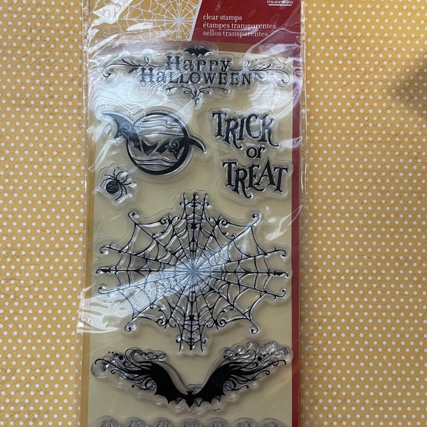 Spider Web Rubber Stamp - Etsy