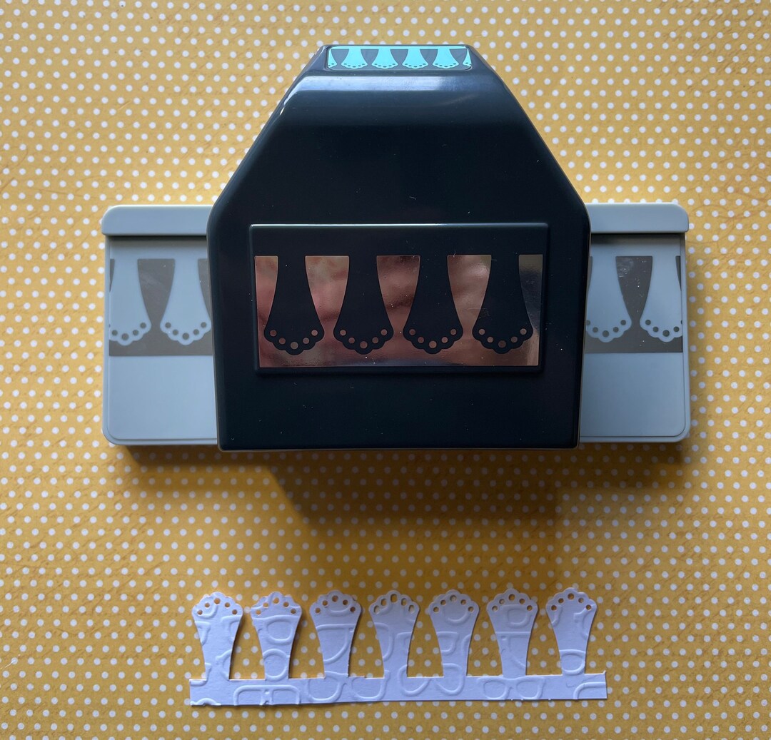 DOILY Petal EK Success Tools Dimensional Flower Punch 54-51003 Used ...