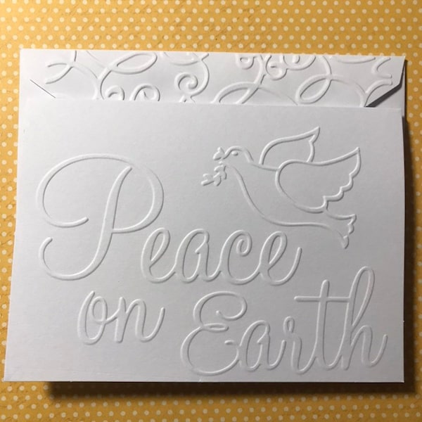 Embossed Cards - Etsy