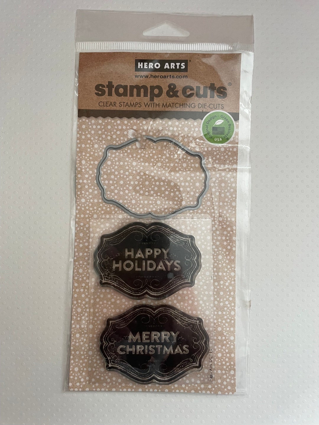 Hero Arts Stamp and Cut Hero Arts Stamp & Cut Christmas Tags HERO-DC ...